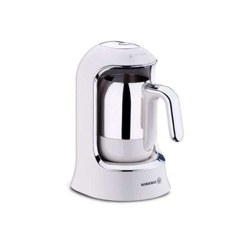 Korkmaz Coffee Maker 18/10 Stainless Steel 4+4 Cups 640 Ml 800 Watts ...