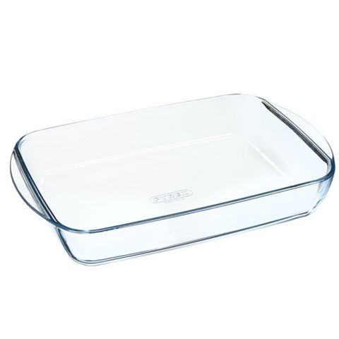 Pyrex Rectangular Glass Roaster | Bazaar Kuwait